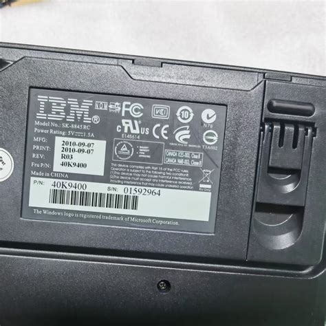 Original Ibm Sk 8845rc Usb Wired Keyboard With Trackpoint Touchpad Us English Ebay Uk
