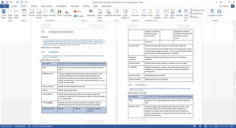 Capacity Plan Template MS Word Templates Forms Checklists For MS Office And Apple IWork