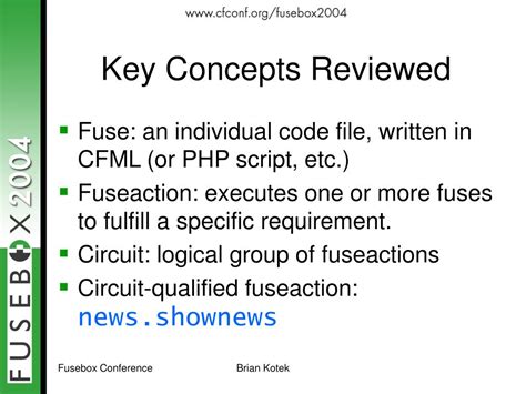 ppt fusebox 101 powerpoint presentation free download id 731841