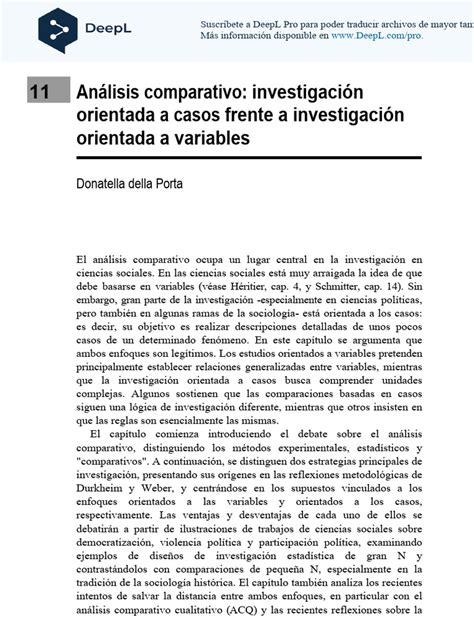 06a Donatella Della Porta Case Oriented Versus Variable Oriented Es