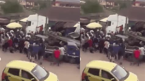 Cctv Footage Of The Gory Asamankese Accident Ghpage