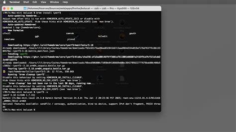 How To Measure Your Macs Network Performance With Iperf3 In Terminal
