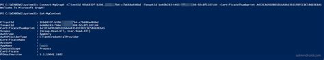 Connect To Microsoft Graph Powershell Using Certificate Admindroid Blog