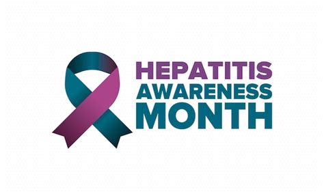 Premium Vector Hepatitis Awareness Month Viral Infection Liver Problem Hepatitis Testing Day
