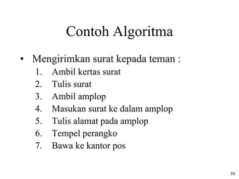 Pengenalan Algoritma 2 Ppt Pengenalan Algoritma 2 Ppt