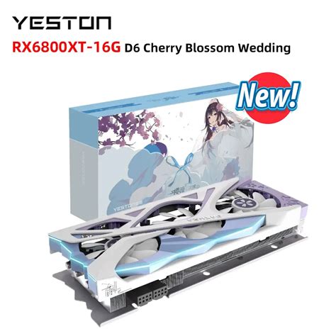 몽키그래픽 그래픽 카드 그레픽카드 Yeston 게임용 Amd Gpu 비디오 Rx6800xt 티몬