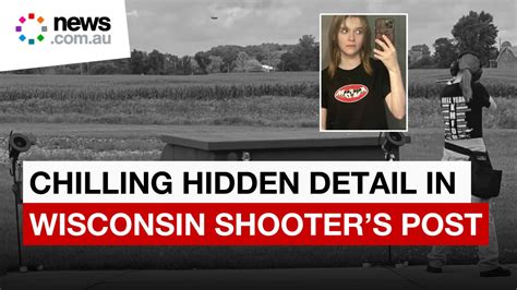 Wisconsin School Shooter Natalie Rupnows Chilling Post Au