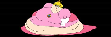 Fat Princess Peach Re Done By Sonicthehedgehogfanb On Deviantart