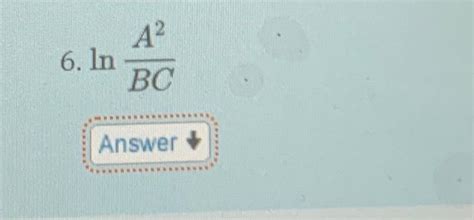 Solved Using The Laws Of Logarithms For Exercises Chegg