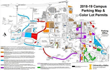 University Of Idaho Campus Map