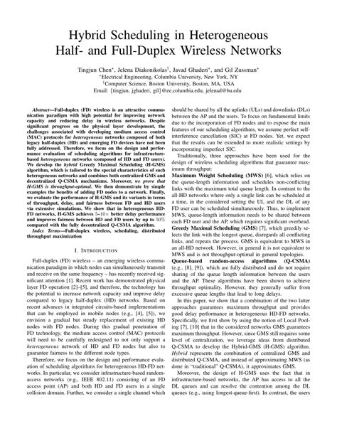 pdf hybrid scheduling in heterogeneous half and full duplex wireless