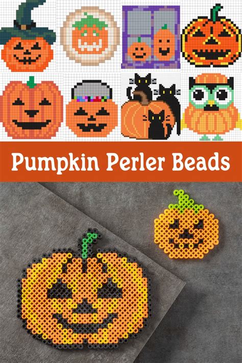 Get Creative With Pumpkin Perler Beads This Fall