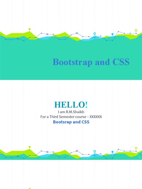 Bootstrap And Css Pdf Bootstrap Front End Framework Html