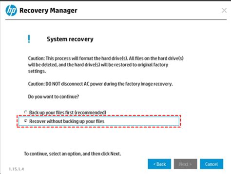 Full Guide To Use Hp Cloud Recovery Tool On Windows 11