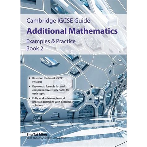 Cambridge Igsce Guide Additional Mathematics Examples And Practice Book 2