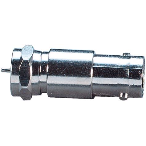 Truconnect 50 7665 Bnc Adaptor Bnc Socket To F Plug Rapid Electronics