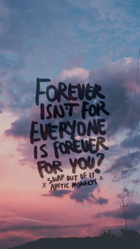 Arctic Monkeys Wallpaper Lyrics