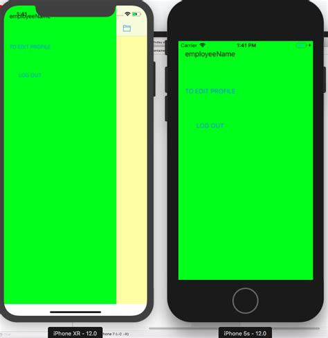 Ios How To Change View Controller Width Size Programatically Stack Overflow