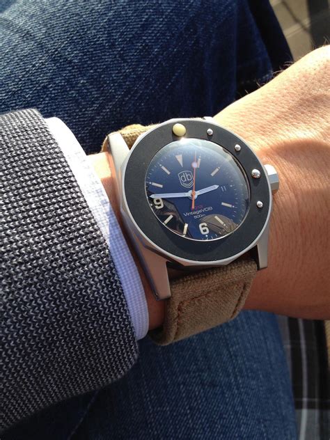vintage vdb 2013 mesh strap watch horology mesh strap