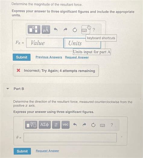 Solved Figure Of Determine The Magnitude Of The Resultant Chegg Com