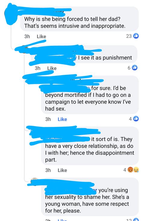 My Daughter Didnt Tell Me She Had Sex So Im Mad Now Im Going To Make Her Tell Her Father