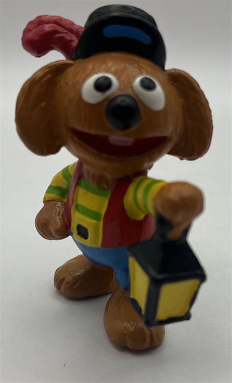 Rowlf Pvc Figure Muppet Babies Pirate With Lantern Applause 2 Inch
