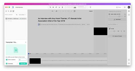 How To Edit Video In A Text Editor With Descript From Auto Transcripts