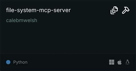 File System Mcp Server Glama