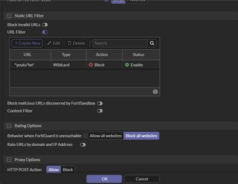 Technical Tip Web Filter Profile Enforcement With Fortinet Community
