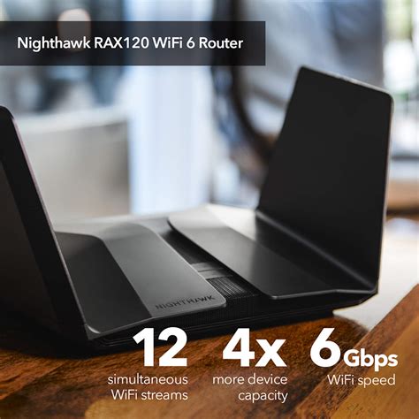 Mua Netgear Nighthawk Wifi 6 Router Rax120 12 Stream Dual Band Gigabit Router Ax6000 Wireless