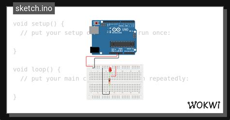 Led Leuchten Lassen Wokwi Esp32 Stm32 Arduino Simulator
