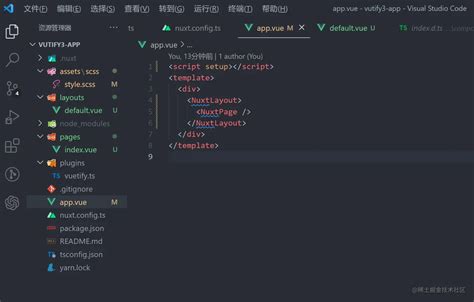 vuetify 3 nuxt 3 从零开始整合一个多功能adminvuetify3 nuxt3 ts vite pi 掘金