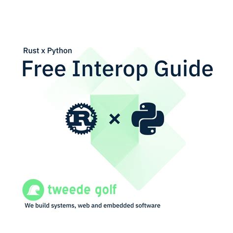 Tweede Golf On Linkedin Mix In Rust With Python Pyo3 Blog Tweede Golf