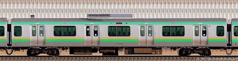 形式詳細モハE230形1500番台A 4号車の5号車寄り