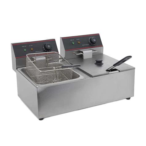 Freidora Electrica 2 Tinas De 4 L 1500w 127v Migsa Ckef2lts4 — Inmeza