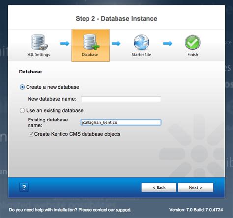 Database Instance James Callaghan