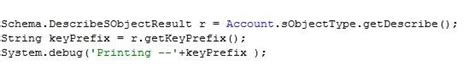 get key prefix of an object using apex tips and tricks