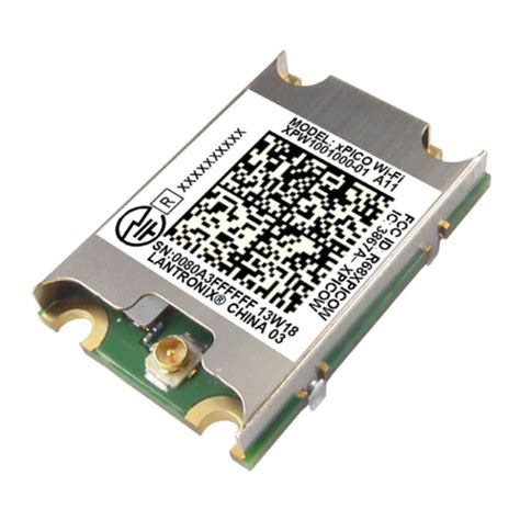 LANTRONIX XPICO WIFI USER MANUAL Pdf Download ManualsLib