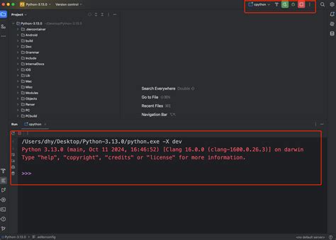 Cpython1 Macos下通过clion编译cpython 蜜蜂和鱼