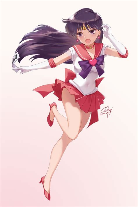 Hino Rei And Sailor Mars Bishoujo Senshi Sailor Moon Drawn By Men