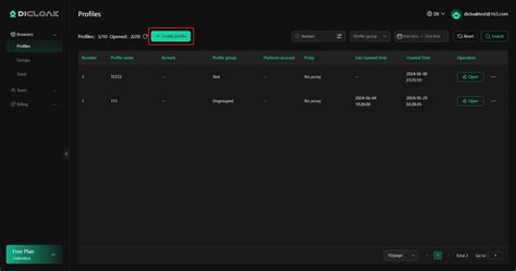 Create Profile Proxy Configuration Dicloak Help Center
