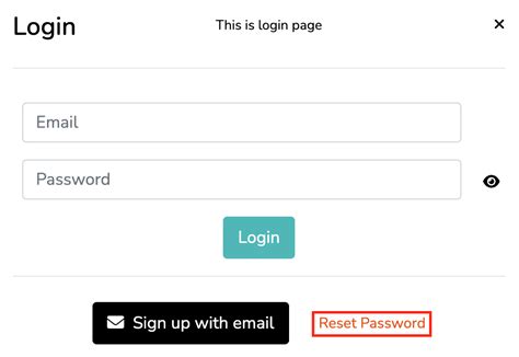 How To Reset Passwords