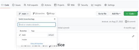 关于github:设置默认分支为mastergithub设置默认分支 Csdn博客 关于github:设置默认分支为mastergithub设置默认分支 Csdn博客