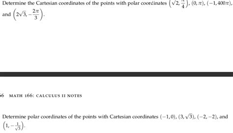 Solved Determine The Cartesian Coordinates Of The Points Chegg