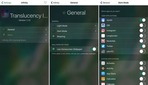 this tweak brings translucency to more of your ios apps