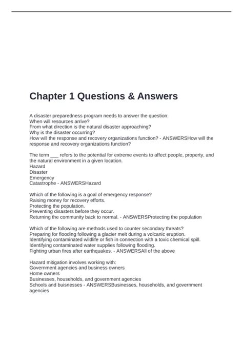 Chapter 1 Questions And Answers Chapter 1 Stuvia Us