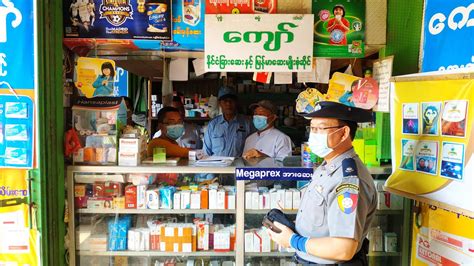 မင်းလှမြို့တွင် တရားမဝင်အိမ်သုံး ဆေးဝါးအတုများ ရောင်းချခြင်း ရှိ မရှိစစ်ဆေး Information And