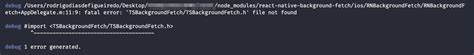 TSBackgroundFetch TSBackgroundFetch H File Not Found Xcode 13 Issue