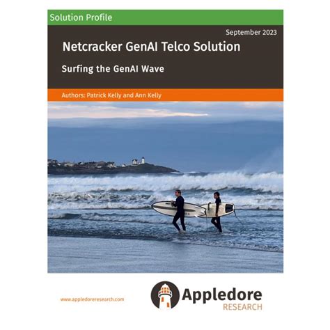 Appledore Research On Linkedin Netcracker Genai Telco Solution Appledore Research
