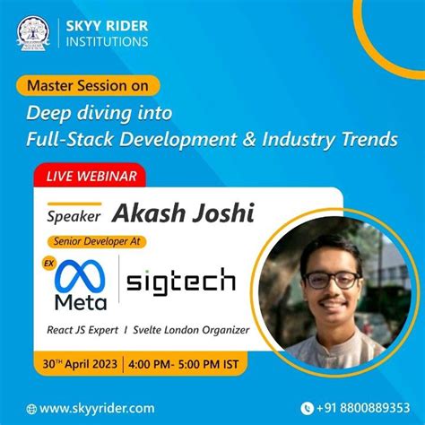 Akash Joshi On Linkedin Excited To Give Back To The Community